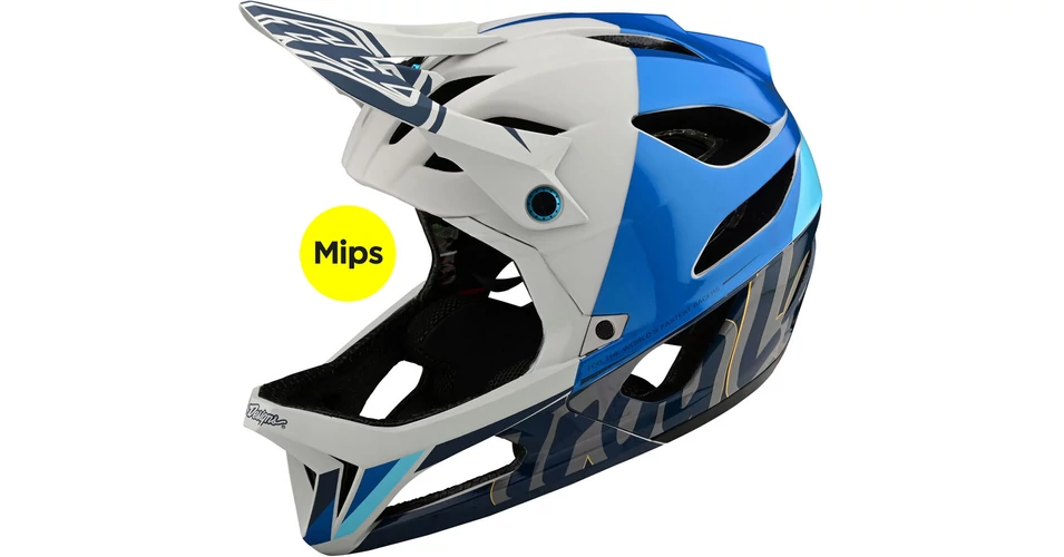 Troy Lee Designs Stage MIPS Nova kerékpáros sisak kék - RideShop.hu